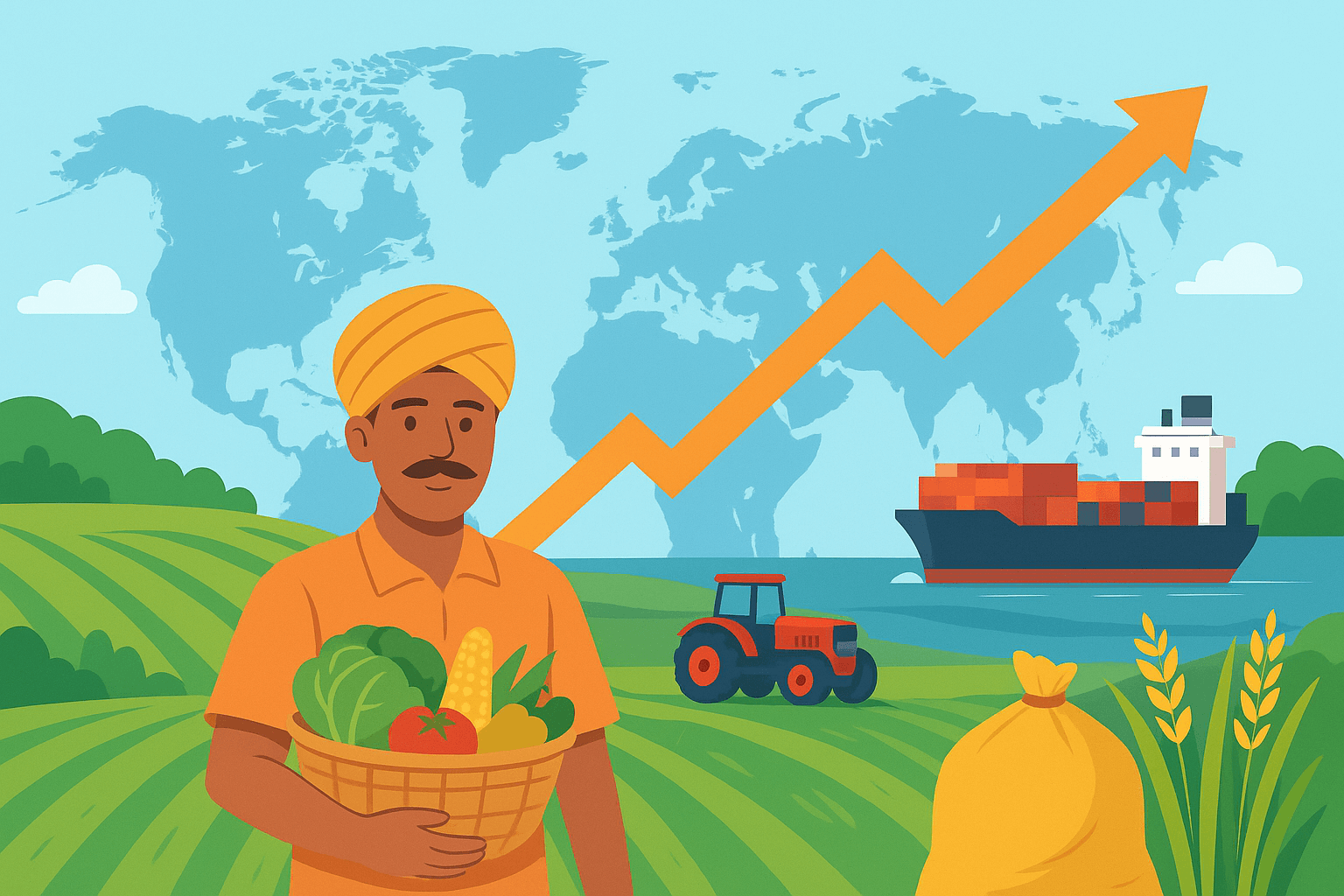 Agricultural Exports: India's Export Growth Despite Challenges